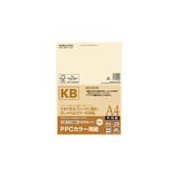 コクヨ PPCカラー用紙(共用紙)(FSC認証) A4 KB-C139NS 1袋(100枚) - アスクル