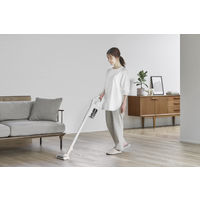 アイリスオーヤマ 充電式サイクロン掃除機 スティッククリーナー ホワイト SCD-183P-W 1台 - アスクル