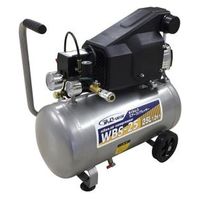 シンセイ オイルレスコンプレッサー 25L WBS-25 1台（直送品） - アスクル