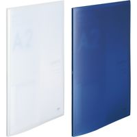 リヒトラブ クリヤーブック A2S 20ポケット フロストクリヤー N8117-1 1冊（直送品） - アスクル
