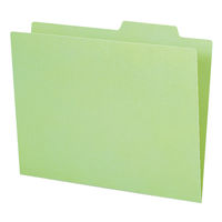 コクヨ 個別フォルダー 再生紙70% A4 緑 10冊入 A4-RIFN-G 1パック(10冊入) - アスクル