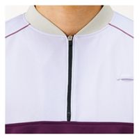 KAZEN 楽ポロ ラベンダー×マゼンダ SS KZN261-27 1枚（直送品） - アスクル