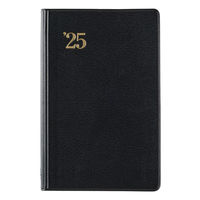 日本能率協会マネジメントセンター 【2025年版】NOLTY 能率手帳1 小型版 週間レフト 月曜始まり 黒 1211 1冊（直送品） - アスクル