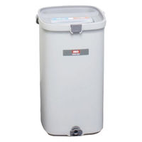 洗濯絞り機能付きマイクロファイバーモップ ピュアマスター 水拭きモップ ダイト EBM-280 1台 - アスクル