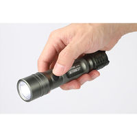 ジェントス Kフォース タクティカルスイッチ高出力ハンディトーチ充電式 KF-186R 1台 - アスクル