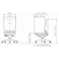 CJ35BR FAM8 |オカムラ フィーゴチェア オフィスチェア ハイバックシームレスタイプ 肘無し オレンジ 1脚（直送品） - アスクル