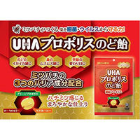 UHA味覚糖 UHAプロポリスのど飴 平袋（52g）5個 - アスクル
