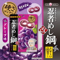 忍者めし鋼 グレープ 45g 1セット（1袋×10） UHA味覚糖 グミ - アスクル