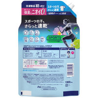 レノア 超消臭1WEEK スポーツ シトラス 詰め替え 超メガ 1900mL 1セット（1個×6） 柔軟剤 P＆G - アスクル