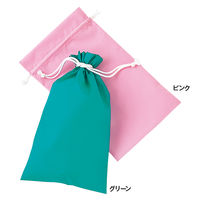 KAZEN 入浴用撥水エプロン（ポーチ付） グリーン L 909-92（直送品） - アスクル