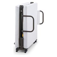 アイリスオーヤマ株式会社 折りたたみ電動リクライニングベッド ホワイト OTBSS-BDH 1台（直送品） - アスクル