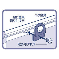 コクヨ ホワイトボード（軽量タイプ） 900×600mm 壁掛け FB-SL23W - アスクル