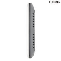 保土ヶ谷電子販売 Formia フォルミア デジタル電波時計 置掛兼用 温度湿度/カレンダー表示 HT-003 1台（直送品） - アスクル