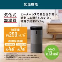 アイリスオーヤマ 加湿空気清浄機 10畳 加湿器 気化式 空気清浄 AAP-SH20A-W 1台 - アスクル