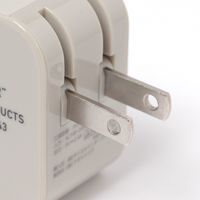 【LAKOLE/ラコレ】 USBポートA2口 アイボリー - アスクル