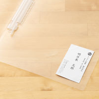 Matakulルーパーファイル A4タテ 100枚とじ 名刺スリット入り 乳白 1袋（5冊入） オリジナル - アスクル