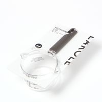 持ち手付き計量カップ（200ml）チャコール LAKOLE/ラコレ - アスクル