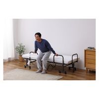 アイリスオーヤマ株式会社 折りたたみ電動リクライニングベッド ホワイト OTBSS-BDH 1台（直送品） - アスクル